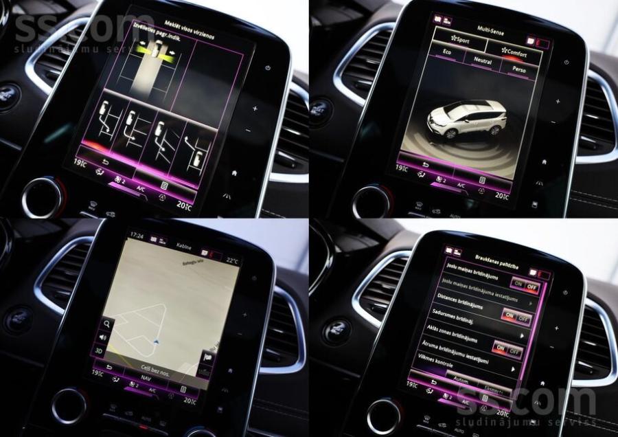 Violet Renault Espace 2016 in Riga, with an engine capacity of 1.60 L and mileage of 170 thousand km for 12995 €, photo 29 on AUTOMOTO.COM.LV