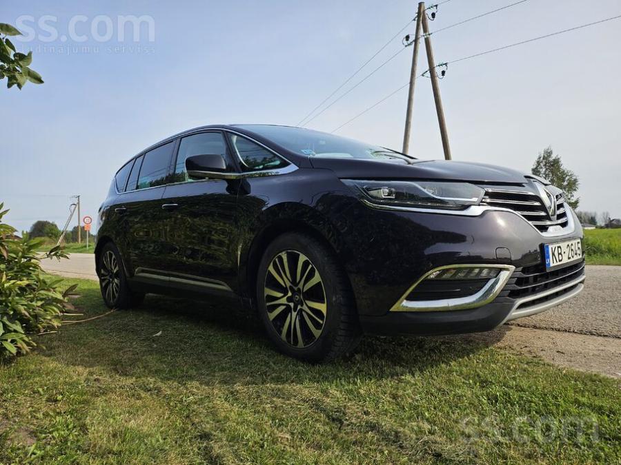 Violets Renault Espace 2016 Rīga, ar dzinēja tilpumu 1.60 L un nobraukumu 226 tūkst. km par 10000 €, foto 18 vietnē AUTOMOTO.COM.LV