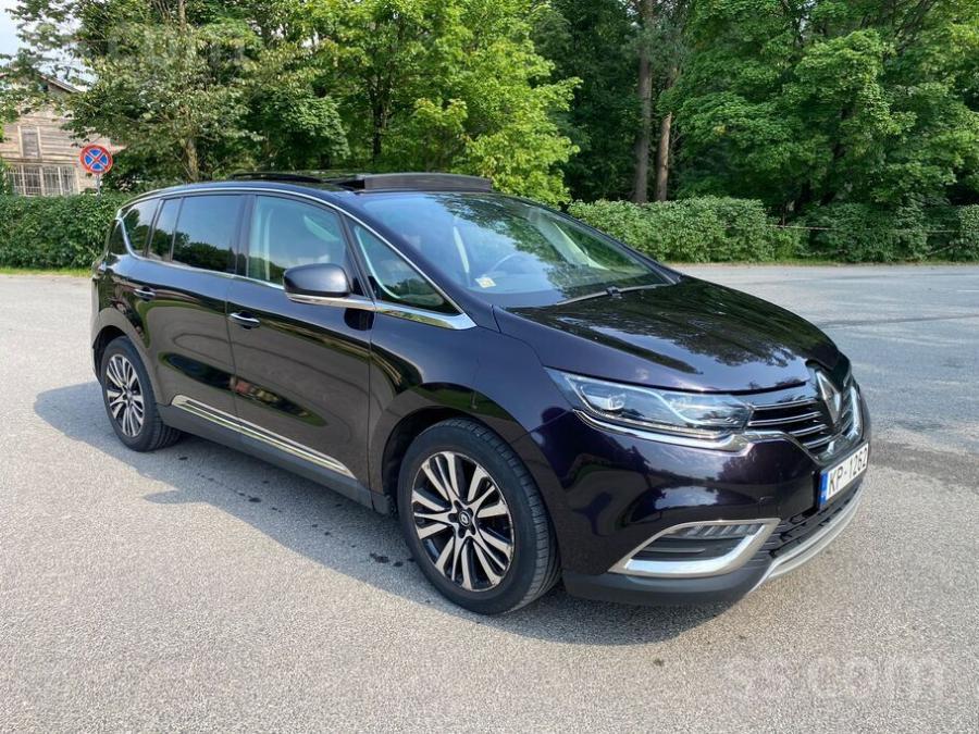 Violets Renault Espace 2016 Rīga, ar dzinēja tilpumu 1.60 L un nobraukumu 239 tūkst. km par 9800 €, foto 2 vietnē AUTOMOTO.COM.LV