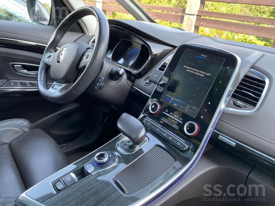 Violets Renault Espace 2016 Rīga, ar dzinēja tilpumu 1.60 L un nobraukumu 239 tūkst. km par 9800 €, foto 19 vietnē AUTOMOTO.COM.LV