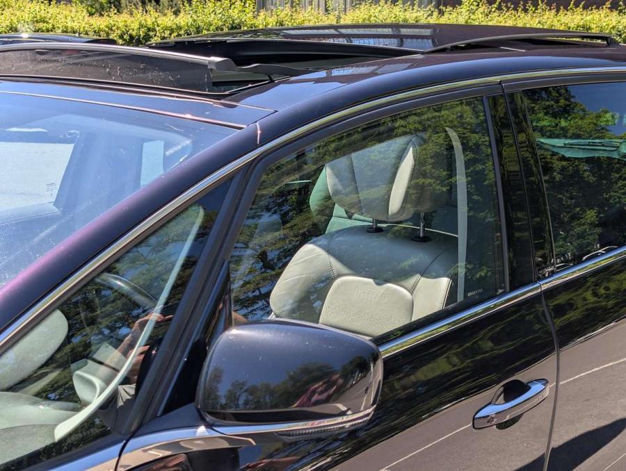 Violet Renault Espace 2017 in Kaunas, with an engine capacity of 1.62 L and mileage of 273 thousand km for 14917 €, photo 10 on AUTOMOTO.COM.LV