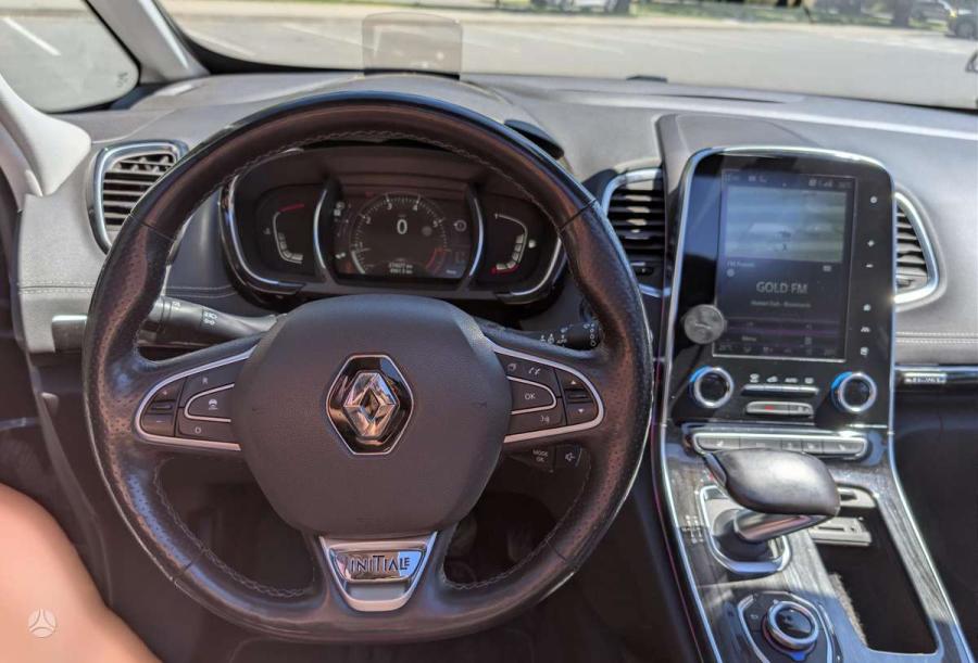 Violet Renault Espace 2017 in Kaunas, with an engine capacity of 1.62 L and mileage of 273 thousand km for 14917 €, photo 18 on AUTOMOTO.COM.LV