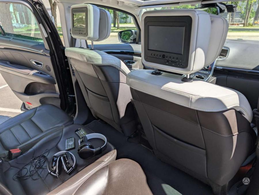 Violet Renault Espace 2017 in Kaunas, with an engine capacity of 1.62 L and mileage of 273 thousand km for 14917 €, photo 41 on AUTOMOTO.COM.LV