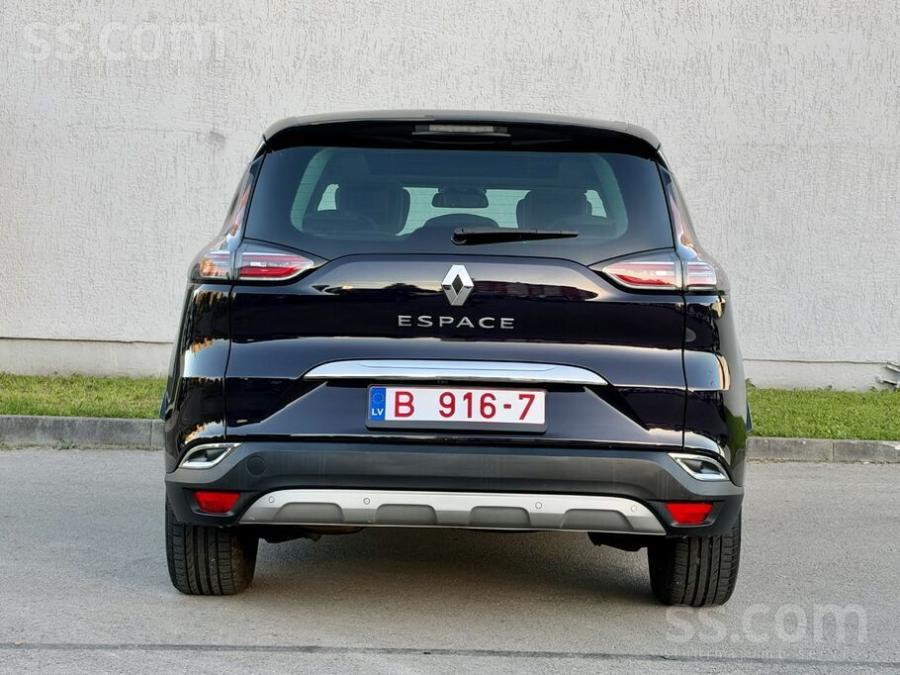 Violets Renault Espace 2017 Jelgava, ar dzinēja tilpumu 1.60 L un nobraukumu 0 tūkst. km par 12950 €, foto 8 vietnē AUTOMOTO.COM.LV
