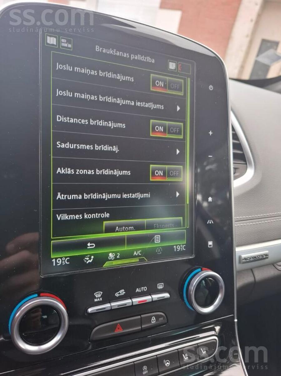 Фиолетовый Рено Эспейс 2018 в Рига, объемом двигателя 1.60 л и пробегом 102 тыс. км за 18500 €, фото 15 на AUTOMOTO.COM.LV
