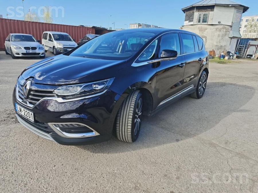 Violets Renault Espace 2018 Rīga, ar dzinēja tilpumu 1.60 L un nobraukumu 149 tūkst. km par 15000 €, foto 1 vietnē AUTOMOTO.COM.LV
