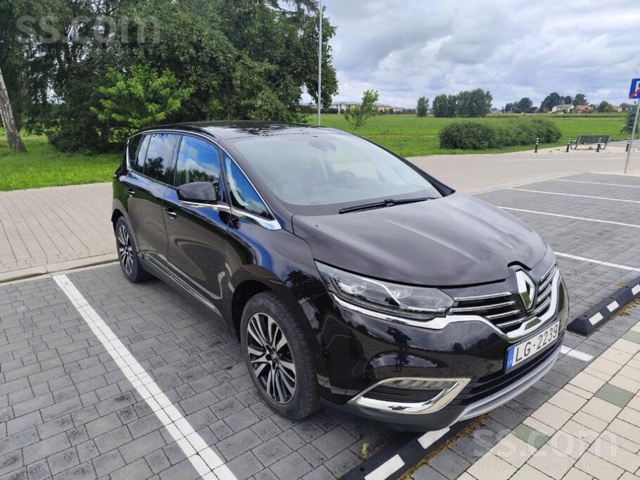 Violet Renault Espace 2018 in Riga, with an engine capacity of 1.60 L and mileage of 85 thousand km for 15200 €, photo 3 on AUTOMOTO.COM.LV