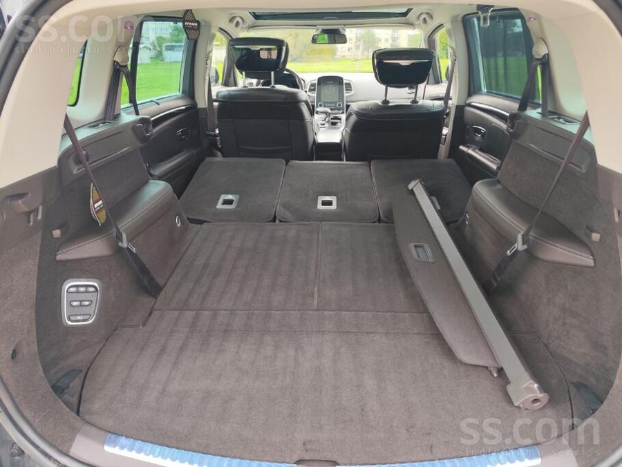 Violet Renault Espace 2018 in Riga, with an engine capacity of 1.60 L and mileage of 85 thousand km for 15200 €, photo 7 on AUTOMOTO.COM.LV