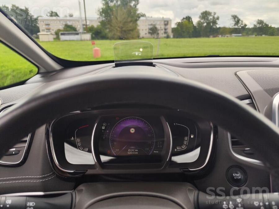 Violet Renault Espace 2018 in Riga, with an engine capacity of 1.60 L and mileage of 85 thousand km for 15200 €, photo 16 on AUTOMOTO.COM.LV