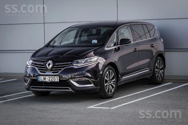Фиолетовый Рено Эспейс 2018 в Рига, объемом двигателя 1.60 л и пробегом 150 тыс. км за 15500 €, фото 1 на AUTOMOTO.COM.LV