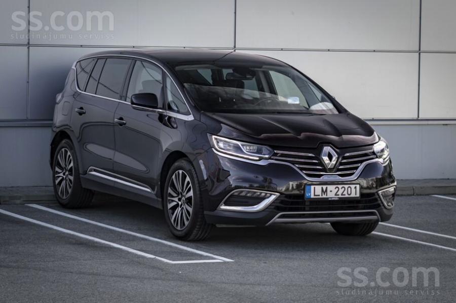Violet Renault Espace 2018 in Riga, with an engine capacity of 1.60 L and mileage of 150 thousand km for 15500 €, photo 4 on AUTOMOTO.COM.LV