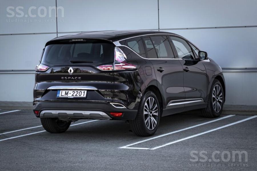 Violet Renault Espace 2018 in Riga, with an engine capacity of 1.60 L and mileage of 150 thousand km for 15500 €, photo 5 on AUTOMOTO.COM.LV