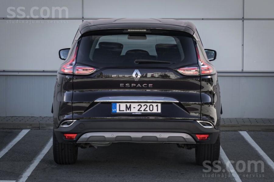 Violet Renault Espace 2018 in Riga, with an engine capacity of 1.60 L and mileage of 150 thousand km for 15500 €, photo 6 on AUTOMOTO.COM.LV
