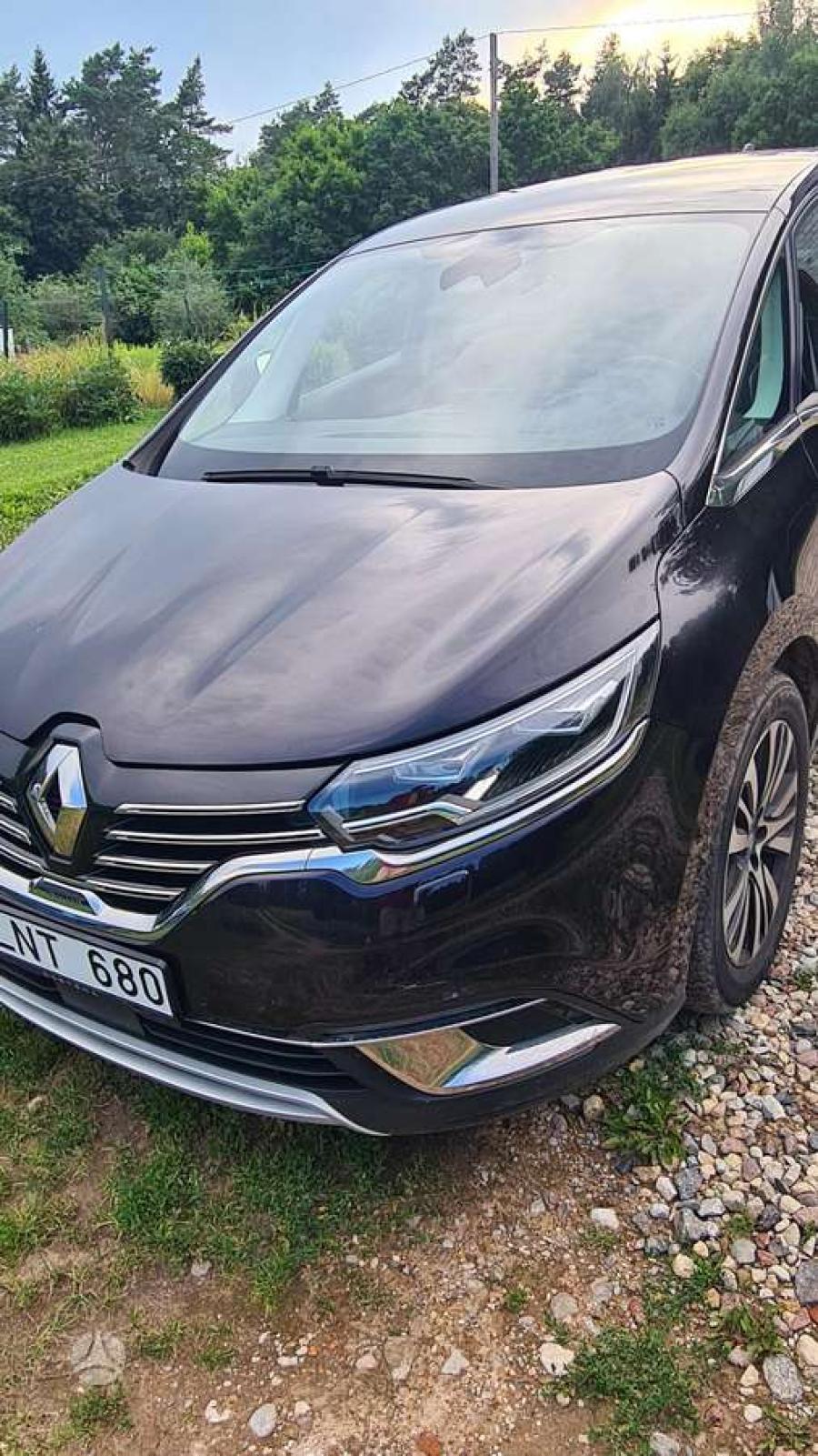 Violet Renault Espace 2021 in Vilnius, with an engine capacity of 2.00 L and mileage of 113 thousand km for 18400 €, photo 1 on AUTOMOTO.COM.LV