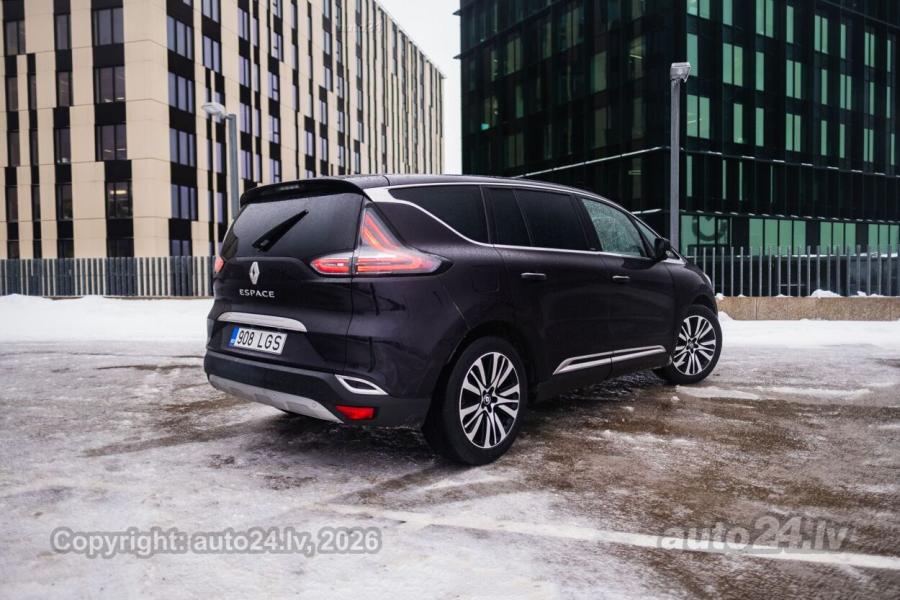 Violet Renault Espace 2016 in Tallinn, with an engine capacity of 1.60 L and mileage of 228 thousand km for 8499 €, photo 3 on AUTOMOTO.COM.LV