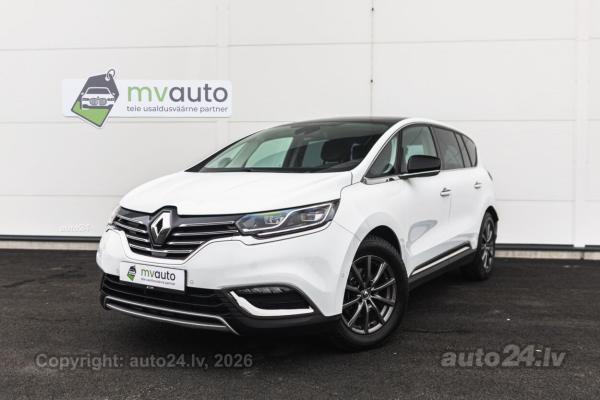 White Renault Espace 2017 in Tallinn, with an engine capacity of 1.60 L and mileage of 116 thousand km for 13990 €, photo 3 on AUTOMOTO.COM.LV