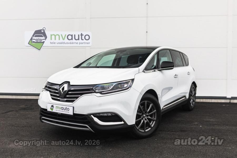 White Renault Espace 2017 in Tallinn, with an engine capacity of 1.60 L and mileage of 116 thousand km for 13990 €, photo 3 on AUTOMOTO.COM.LV