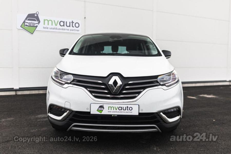 White Renault Espace 2017 in Tallinn, with an engine capacity of 1.60 L and mileage of 116 thousand km for 13990 €, photo 4 on AUTOMOTO.COM.LV