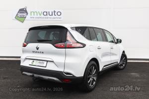 White Renault Espace 2017 in Tallinn, with an engine capacity of 1.60 L and mileage of 116 thousand km for 13990 €, photo 8 on AUTOMOTO.COM.LV