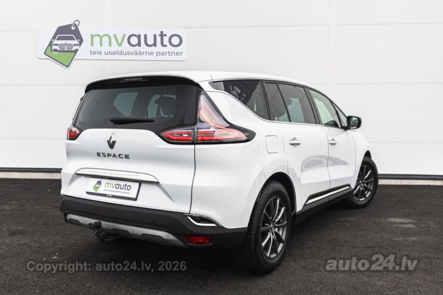 White Renault Espace 2017 in Tallinn, with an engine capacity of 1.60 L and mileage of 116 thousand km for 13990 €, photo 8 on AUTOMOTO.COM.LV