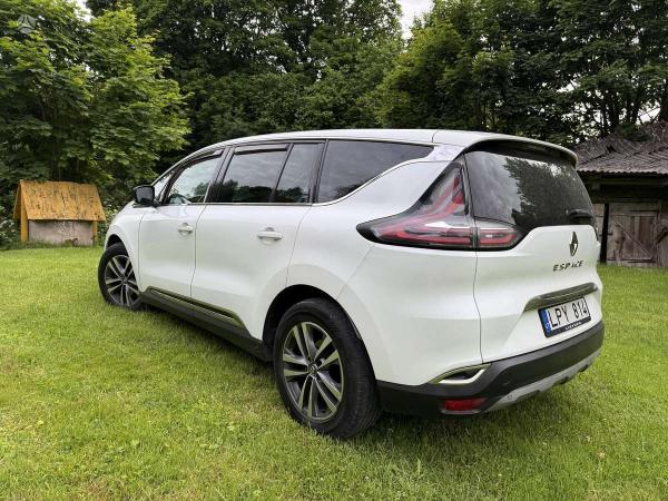 White Renault Espace 2018 in Klaipeda, with an engine capacity of 1.60 L and mileage of 165 thousand km for 8500 €, photo 6 on AUTOMOTO.COM.LV