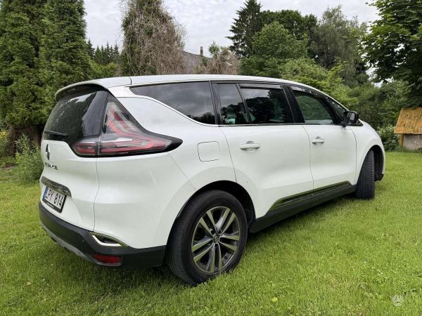 White Renault Espace 2018 in Klaipeda, with an engine capacity of 1.60 L and mileage of 165 thousand km for 8500 €, photo 7 on AUTOMOTO.COM.LV