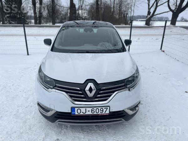 White Renault Espace 2015 in Cesis, with an engine capacity of 1.60 L and mileage of 0 thousand km for 10500 €, photo 1 on AUTOMOTO.COM.LV