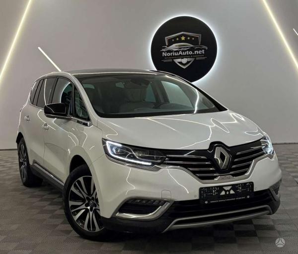 White Renault Espace 2015 in Marijampole, with an engine capacity of 1.60 L and mileage of 268 thousand km for 9999 €, photo 1 on AUTOMOTO.COM.LV
