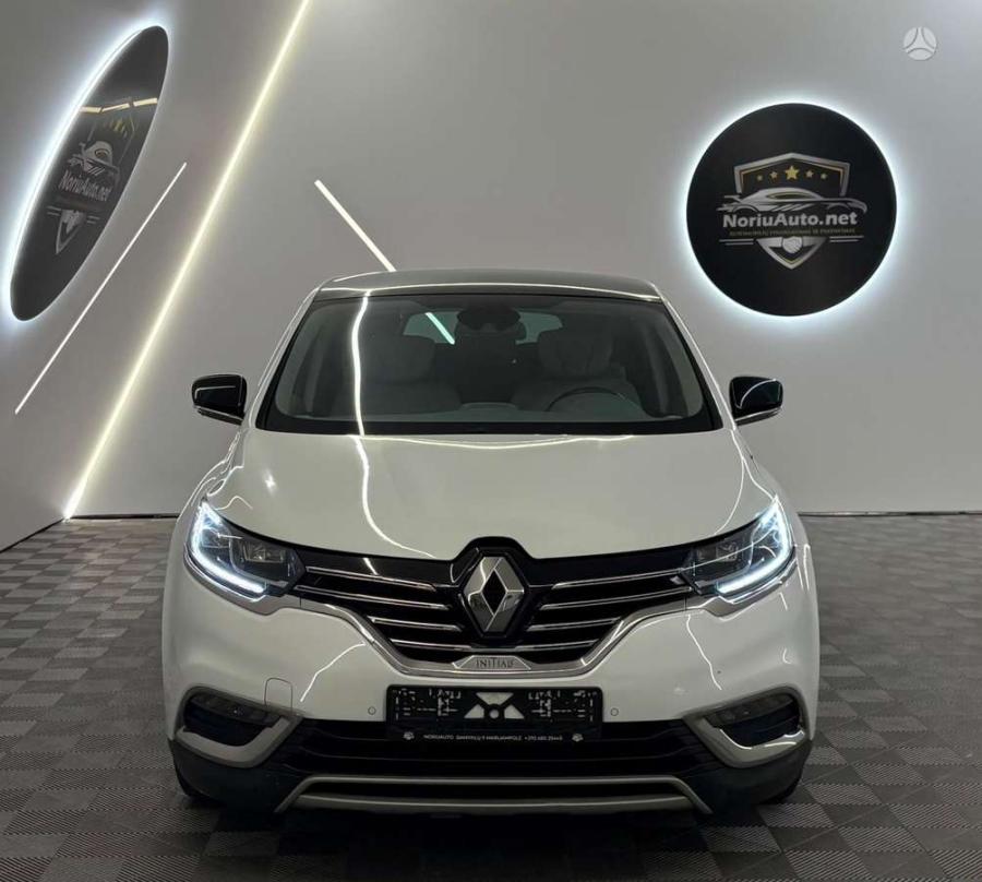 White Renault Espace 2015 in Marijampole, with an engine capacity of 1.60 L and mileage of 268 thousand km for 9999 €, photo 33 on AUTOMOTO.COM.LV