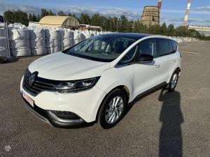 Balts Renault Espace 2015 Kauņa, ar dzinēja tilpumu 1.60 L un nobraukumu 220 tūkst. km par 6150 €, foto  vietnē AUTOMOTO.COM.LV
