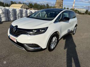 White Renault Espace 2015 in Kaunas, with an engine capacity of 1.60 L and mileage of 220 thousand km for 6150 €, photo 3 on AUTOMOTO.COM.LV