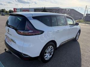 White Renault Espace 2015 in Kaunas, with an engine capacity of 1.60 L and mileage of 220 thousand km for 6150 €, photo 7 on AUTOMOTO.COM.LV