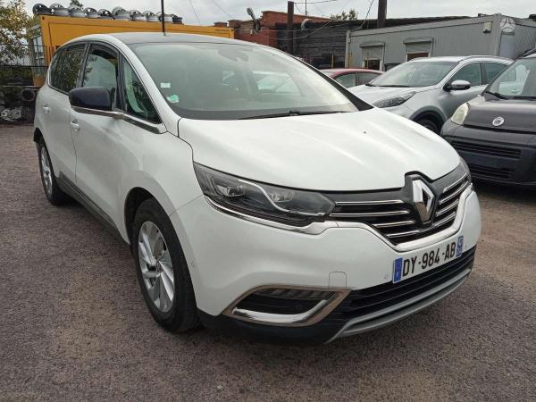 Renault Espace 2015 Panevēža vietnē Balts Renault Espace 2015 Panevēža, ar dzinēja tilpumu 1.60 L un nobraukumu 252 tūkst. km par 6600 €, foto 4 vietnē AUTOMOTO.COM.LV