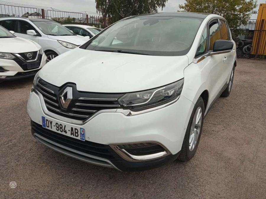 Balts Renault Espace 2015 Panevēža, ar dzinēja tilpumu 1.60 L un nobraukumu 252 tūkst. km par 6600 €, foto 7 vietnē AUTOMOTO.COM.LV