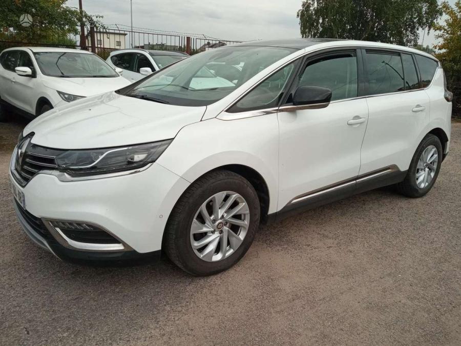 Balts Renault Espace 2015 Panevēža, ar dzinēja tilpumu 1.60 L un nobraukumu 252 tūkst. km par 6600 €, foto 10 vietnē AUTOMOTO.COM.LV