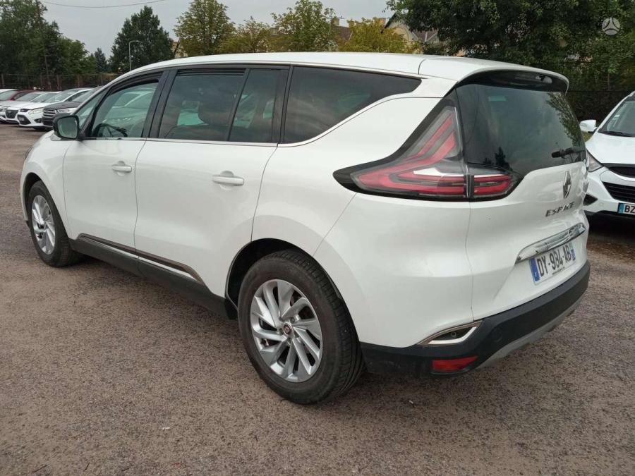 Balts Renault Espace 2015 Panevēža, ar dzinēja tilpumu 1.60 L un nobraukumu 252 tūkst. km par 6600 €, foto 12 vietnē AUTOMOTO.COM.LV