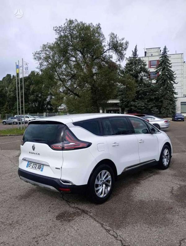 Рено Эспейс 2015 в Каунас на AUTOMOTO.COM.LV Белый Рено Эспейс 2015 в Каунас, объемом двигателя 1.60 л и пробегом 243 тыс. км за 6000 €, фото 6 на AUTOMOTO.COM.LV