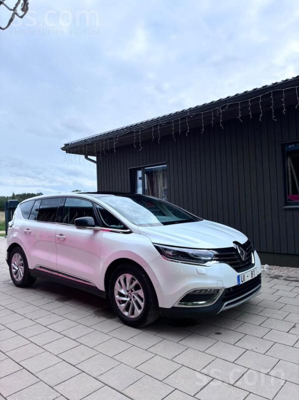 Balts Renault Espace 2015 Rīga, ar dzinēja tilpumu 1.60 L un nobraukumu 280 tūkst. km par 7900 €, foto 1 vietnē AUTOMOTO.COM.LV