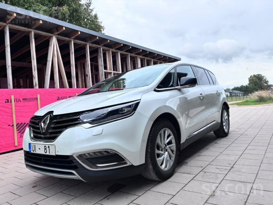Balts Renault Espace 2015 Rīga, ar dzinēja tilpumu 1.60 L un nobraukumu 280 tūkst. km par 7900 €, foto 3 vietnē AUTOMOTO.COM.LV