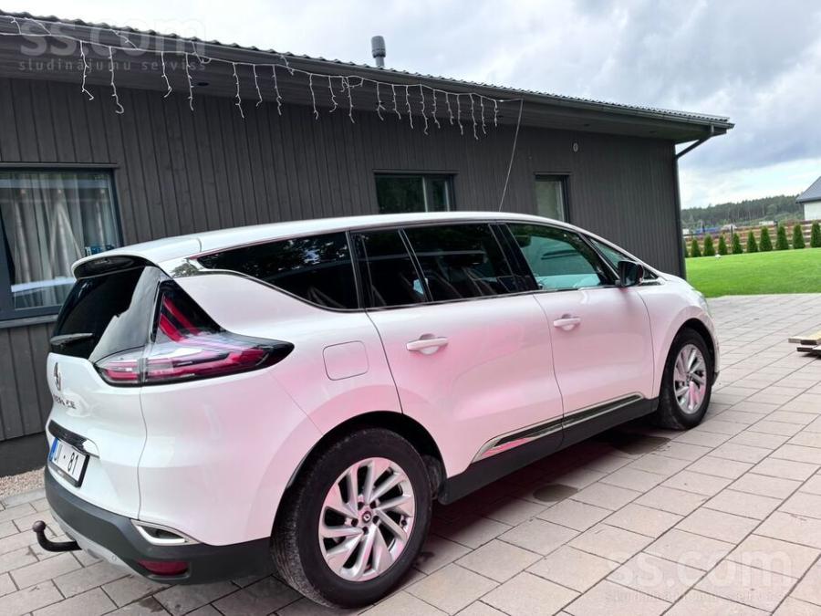 Balts Renault Espace 2015 Rīga, ar dzinēja tilpumu 1.60 L un nobraukumu 280 tūkst. km par 7900 €, foto 4 vietnē AUTOMOTO.COM.LV