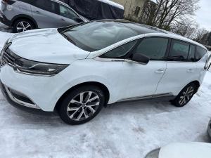 White Renault Espace 2016 in Taurage, with an engine capacity of 1.60 L and mileage of 215 thousand km for 5700 €, photo 2 on AUTOMOTO.COM.LV