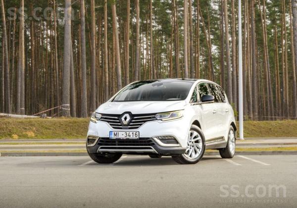 Balts Renault Espace 2016 Rīga, ar dzinēja tilpumu 1.60 L un nobraukumu 243 tūkst. km par 8890 €, foto 1 vietnē AUTOMOTO.COM.LV