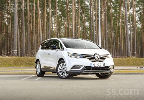 Balts Renault Espace 2016 Rīga, ar dzinēja tilpumu 1.60 L un nobraukumu 243 tūkst. km par 8890 €, foto 2 vietnē AUTOMOTO.COM.LV