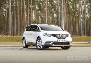 White Renault Espace 2016 in Riga, with an engine capacity of 1.60 L and mileage of 243 thousand km for 8890 €, photo 3 on AUTOMOTO.COM.LV