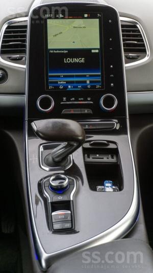White Renault Espace 2016 in Riga, with an engine capacity of 1.60 L and mileage of 243 thousand km for 8890 €, photo 13 on AUTOMOTO.COM.LV