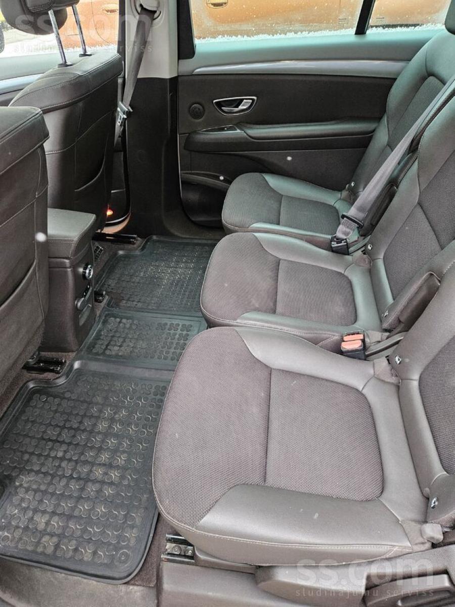 White Renault Espace 2016 in Riga, with an engine capacity of 1.60 L and mileage of 242 thousand km for 9950 €, photo 14 on AUTOMOTO.COM.LV