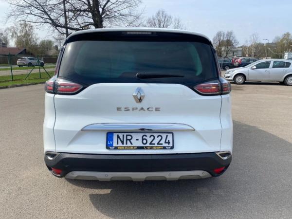 Белый Рено Эспейс 2016 в Рига, объемом двигателя 1.60 л и пробегом 209 тыс. км за 12950 €, фото 6 на AUTOMOTO.COM.LV