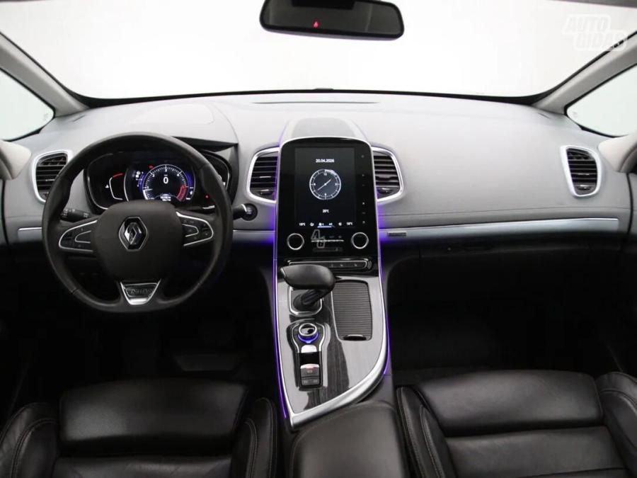 Balts Renault Espace 2017 Viļņa, ar dzinēja tilpumu 1.60 L un nobraukumu 162 tūkst. km par 14299 €, foto 3 vietnē AUTOMOTO.COM.LV