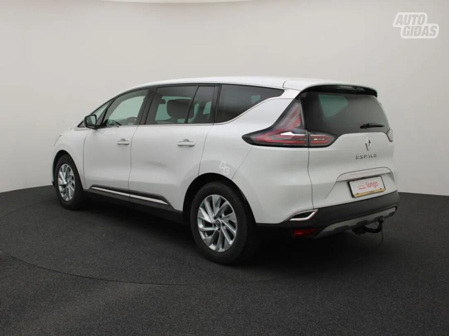 Balts Renault Espace 2017 Viļņa, ar dzinēja tilpumu 1.60 L un nobraukumu 162 tūkst. km par 14299 €, foto 8 vietnē AUTOMOTO.COM.LV