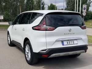 White Renault Espace 2017 in Taurage, with an engine capacity of 1.60 L and mileage of 180 thousand km for 9499 €, photo 12 on AUTOMOTO.COM.LV